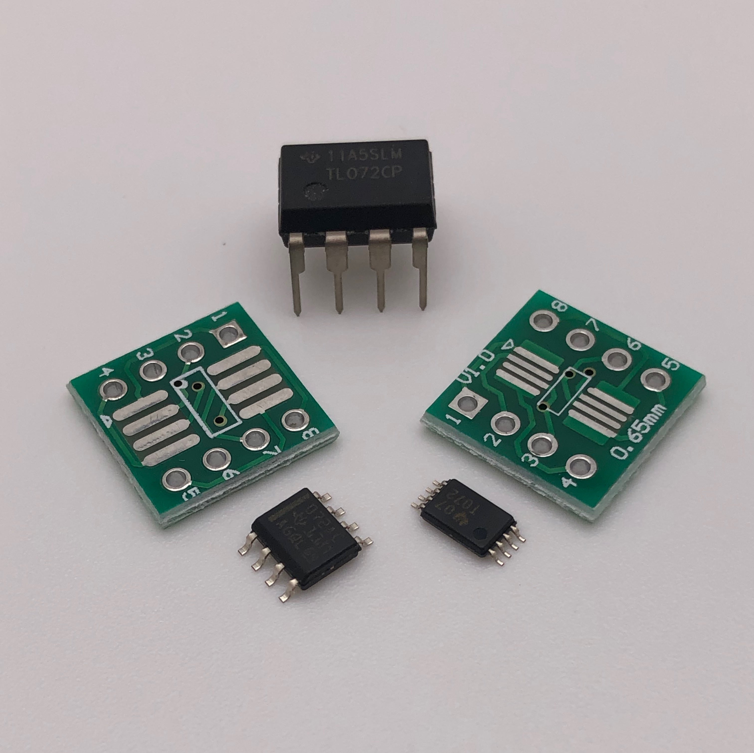 TSSOP-8/SOIC-8 to PDIP-8 Adapter – Syd Heresy DIY